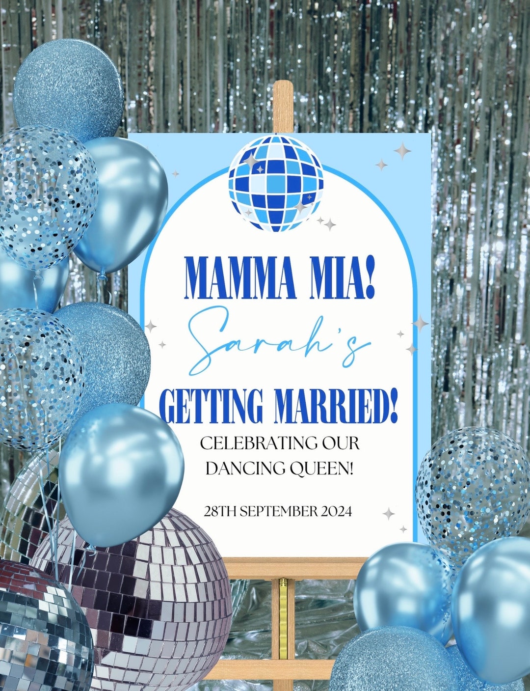 Mamma Mia Hen Party Welcome Sign - Etsy UK