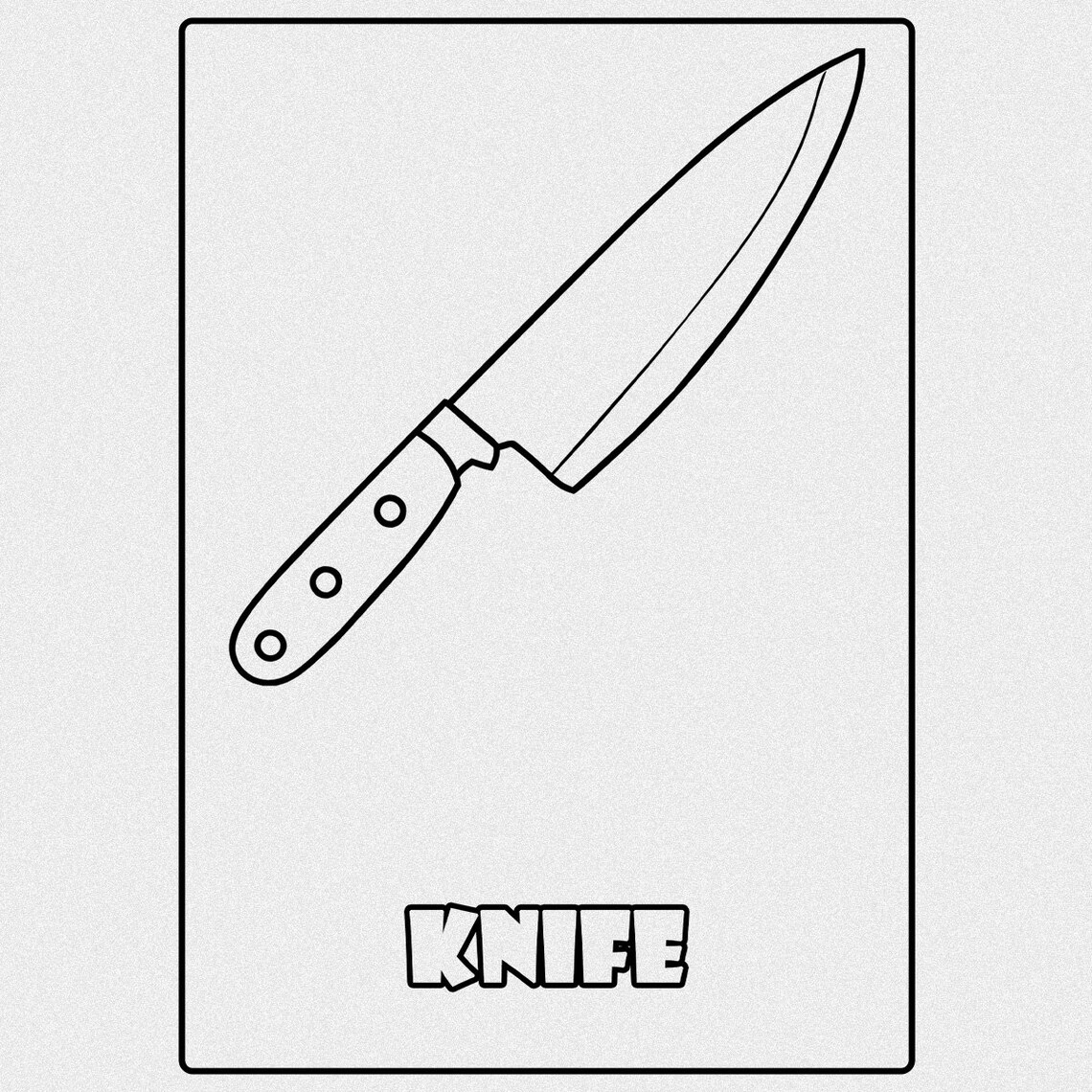 Kitchen Tools Coloring Page for Kids Preschoolers Children | 12 Must ...