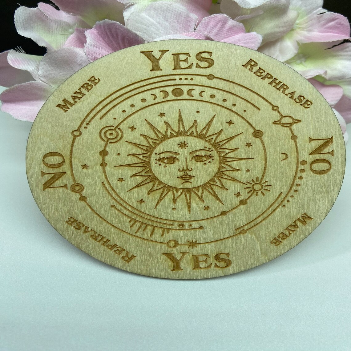 Pendulum Board , Pendulum Dowsing , Dowsing Board Divination Cloth ...