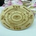 Pendulum Board , Pendulum Dowsing , Dowsing Board Divination Cloth ...