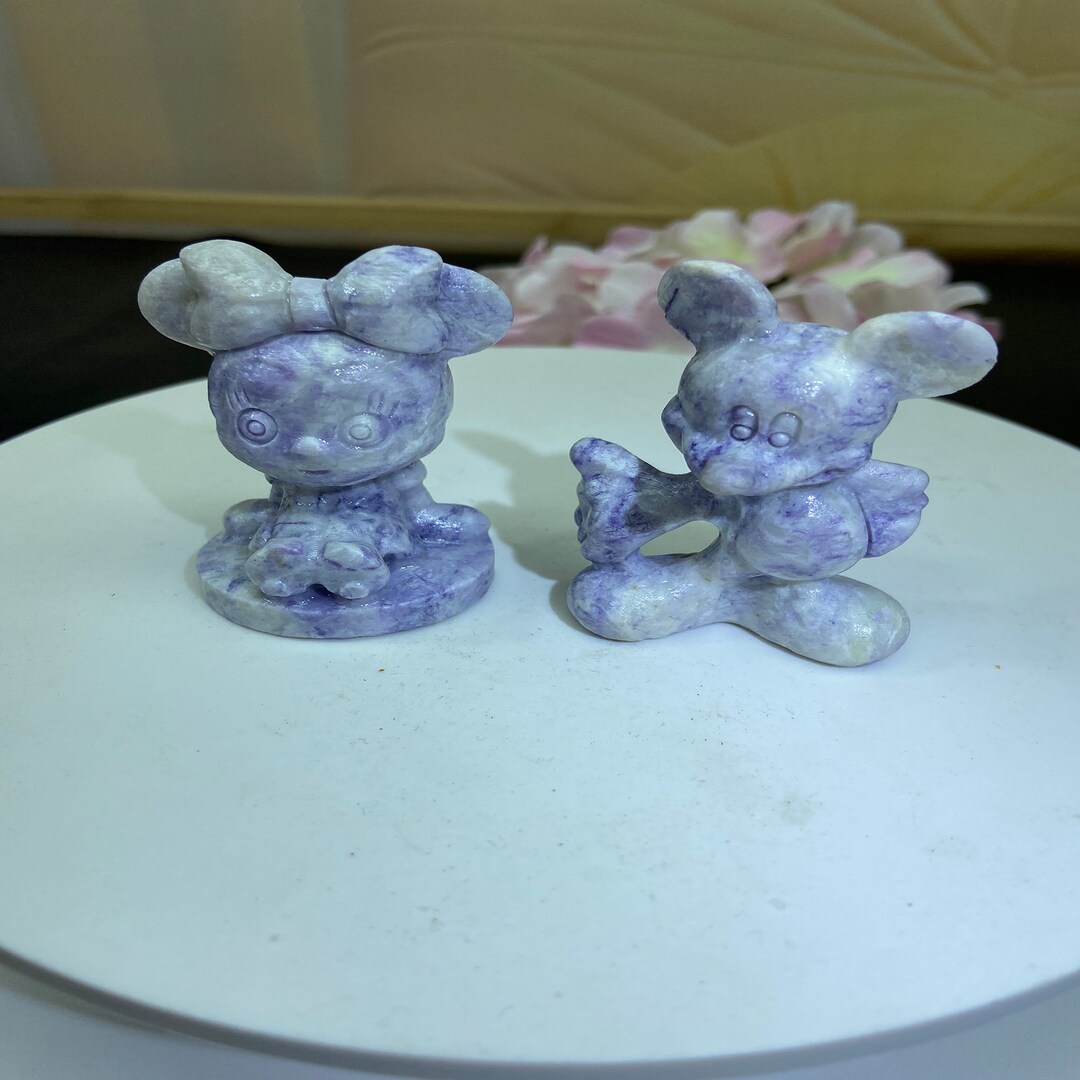 Hand Carving, Quartz Mickey Crystal,quartz Minnie Crystal,home ...