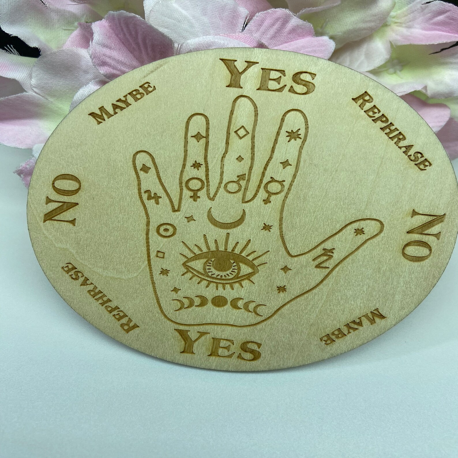 Pendulum Board , Pendulum Dowsing , Dowsing Board Divination Cloth ...