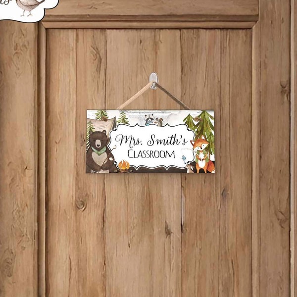 Woodland Sign - Etsy