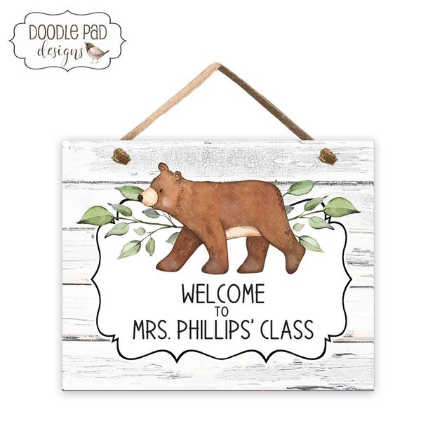Bear Classroom Decor - Etsy