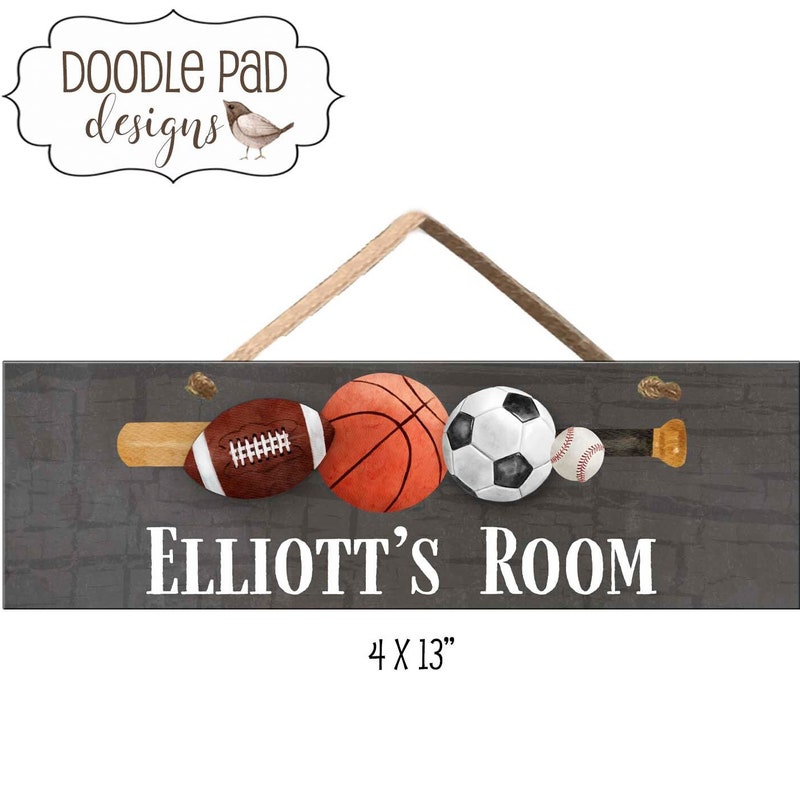 Football Office Door Sign - Etsy