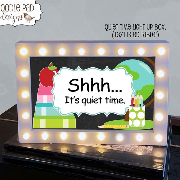 Quiet Time Box - Etsy