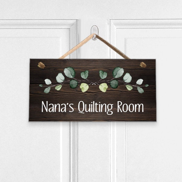 Quilt Room Sign - Etsy