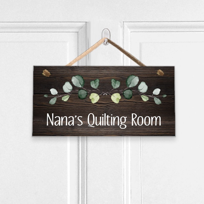 Quilt Room Sign - Etsy