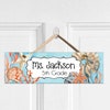 Library or Reading Nook Door Sign Personalized Librarian Office Sign - Etsy