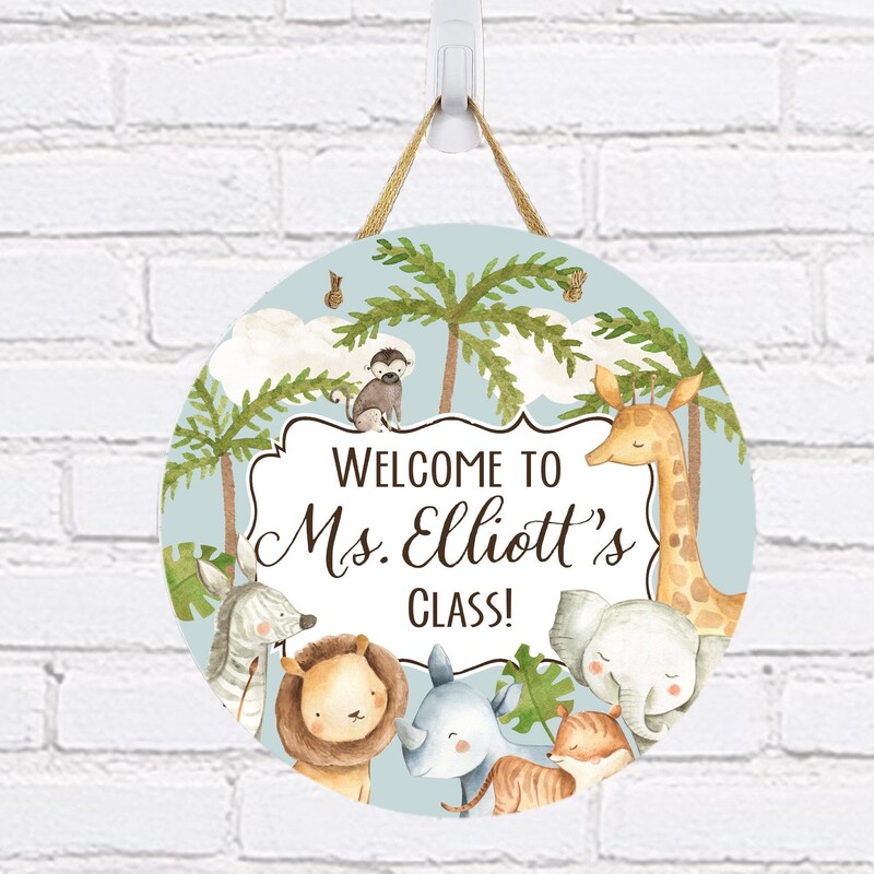 Safari Classroom - Etsy