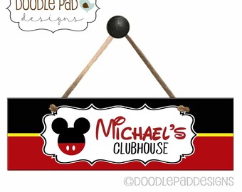 Clubhouse sign | Etsy