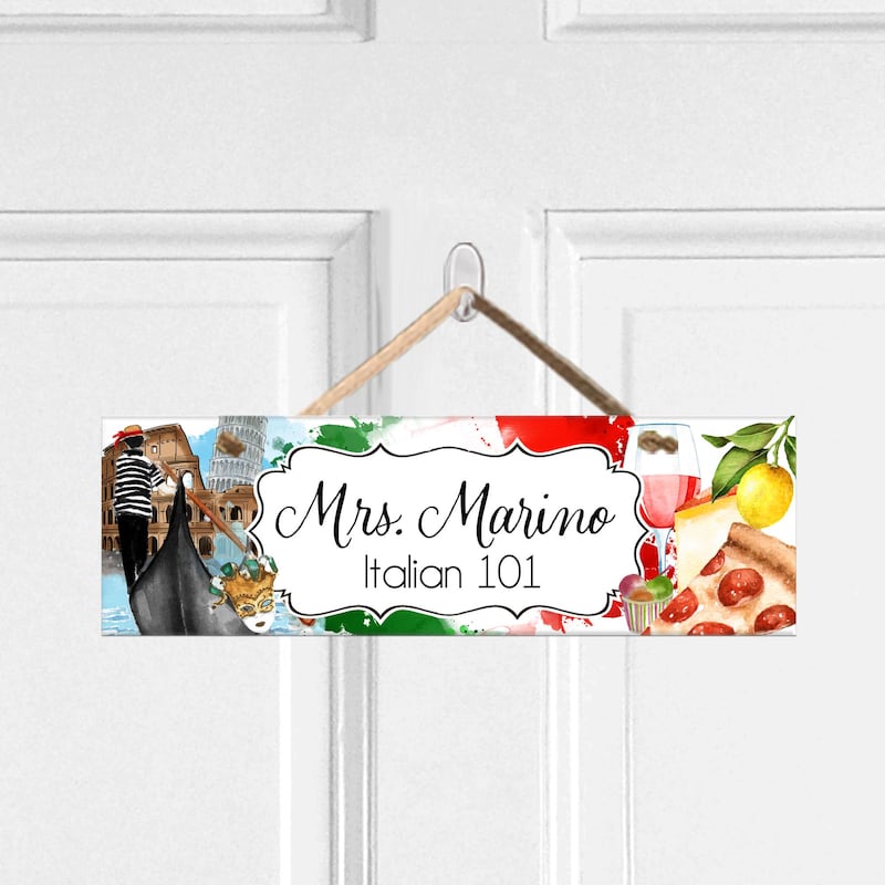 Italian Classroom - Etsy