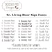 Personalized Round Door Sign for Assisted or Senior Living Apartment ...