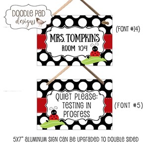 Classroom Door Sign Ladybug Decor Lady Bug Door Sign - Etsy