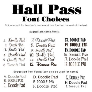 Personalized Science Class Hall Passes, Classroom Management Decor ...