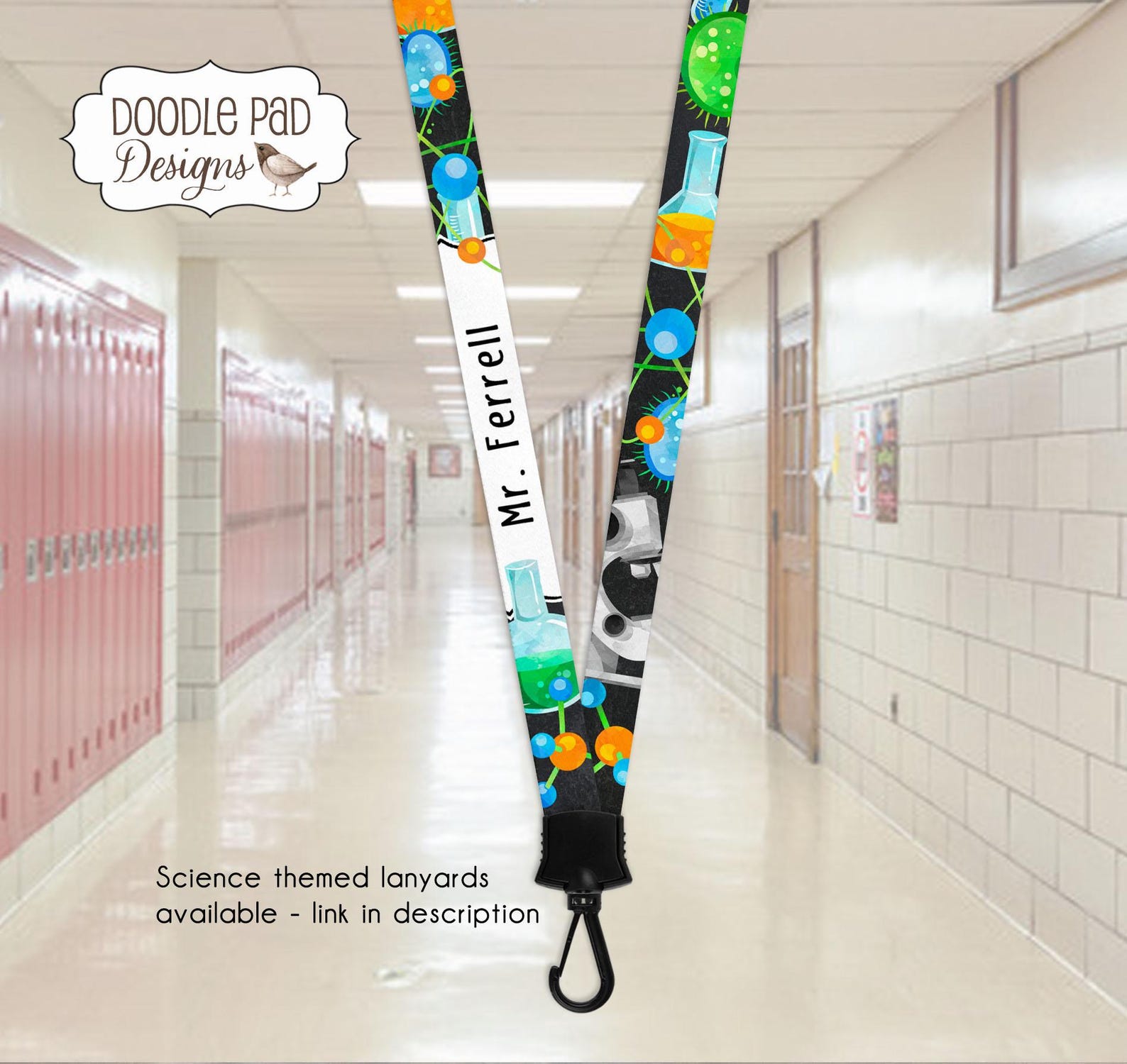 Science Class Door Sign, Personalized Teacher Classroom Door Sign - Etsy