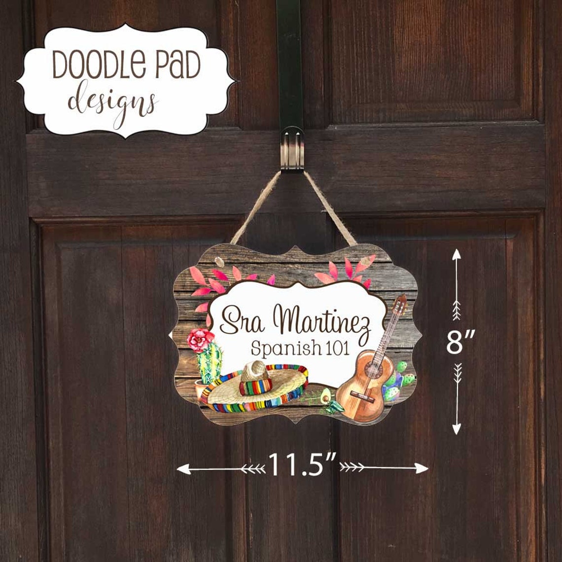 Spanish Classroom Decor Spanish Teacher Gift Classroom Door - Etsy