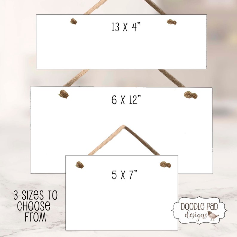 Powder Room Door Sign, Farmhouse Inspired Decor With Cotton Ball Accent ...