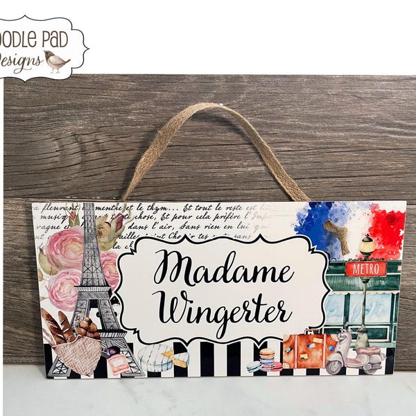 French Teacher - Etsy