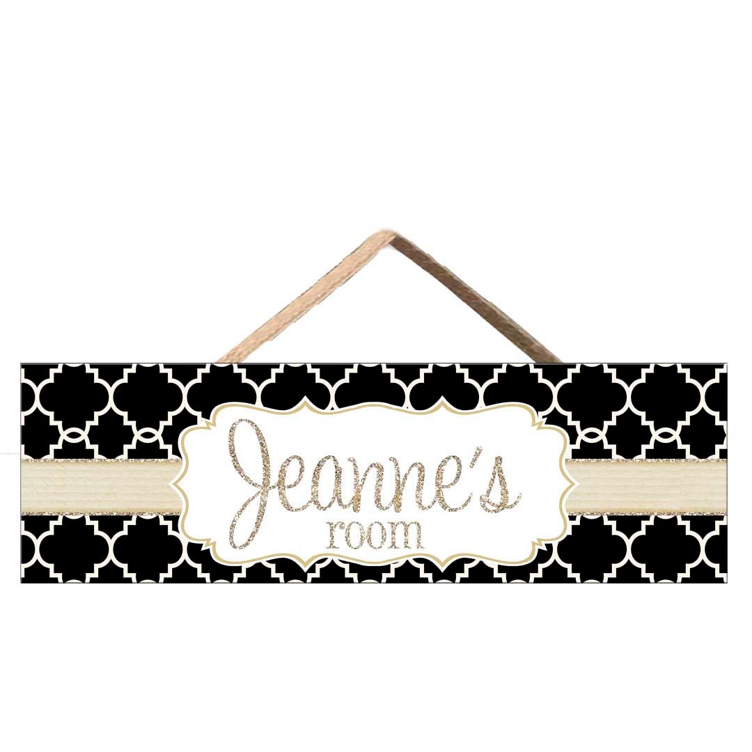 Personalized Door Sign | Girl's Name Sign | Girls' Room Decor - Etsy