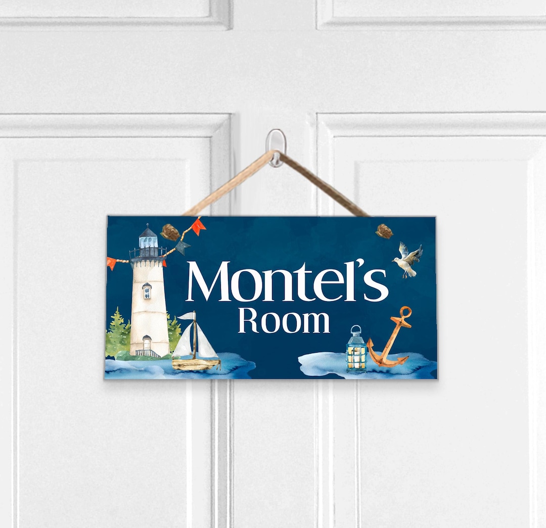 Assisted Living Sign Lighthouse Door Decor Nautical Room Wall Art ...