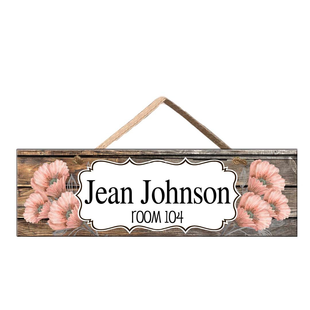 Personalized Door Sign, Name Sign, Name Door Hanger - Etsy