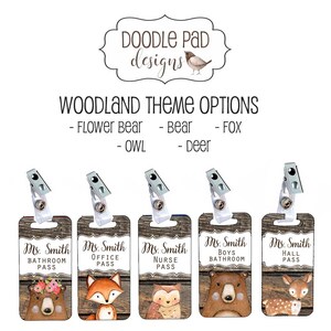 Personalized Hall Passes Add-on Hall Passes Various Themes | Etsy