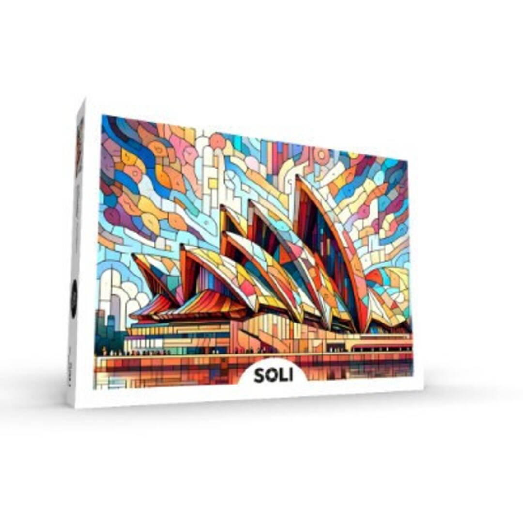 Sydney Opera House Colorful Australian Jigsaw Puzzle 500-1000 Pieces - Etsy