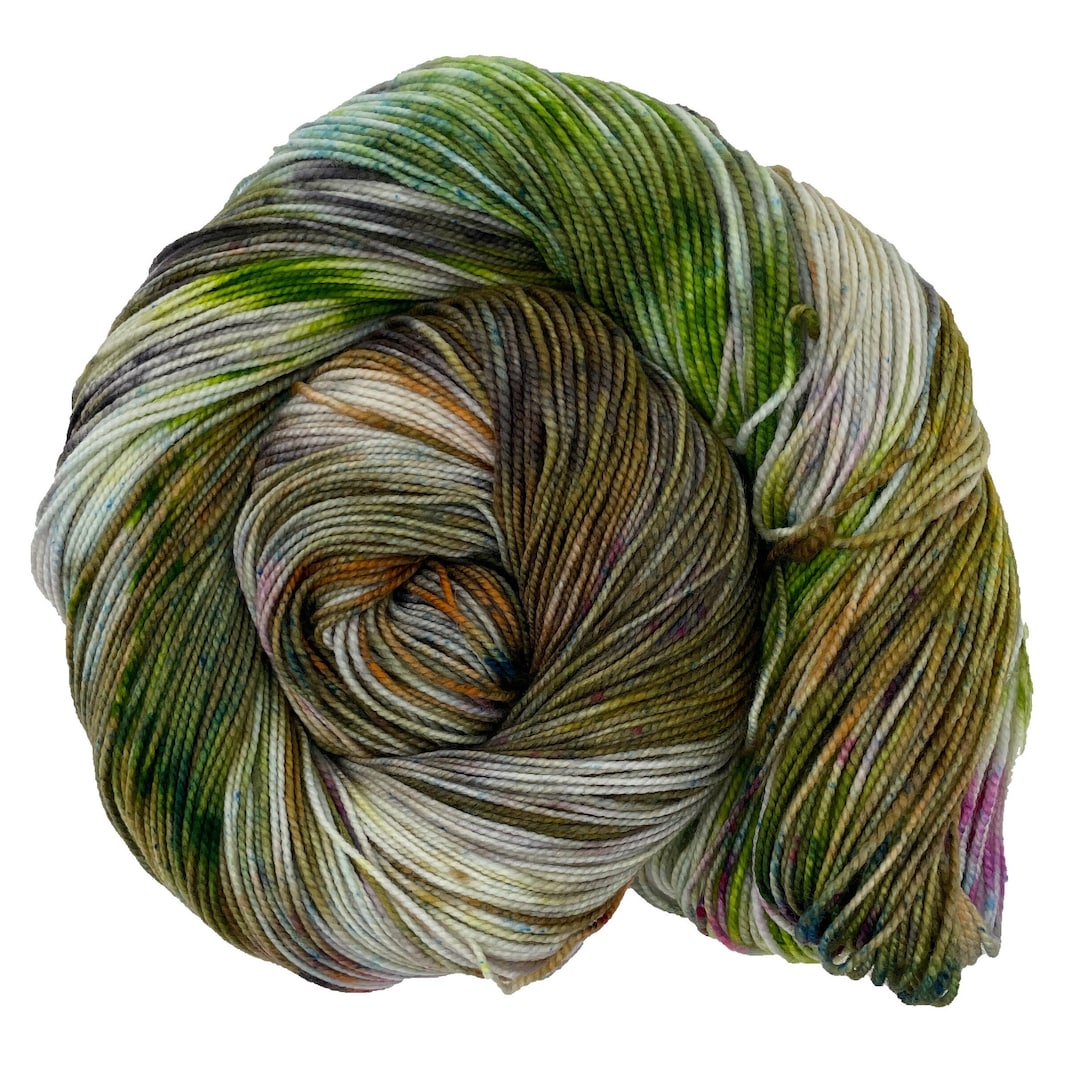 Acadia National Park Hand Dyed Yarn Mohair Fingering Sock DK Sport ...