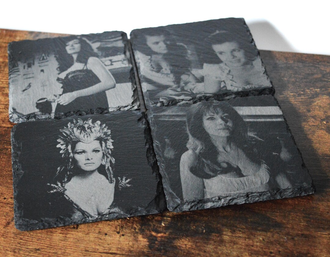 Hammer Glamour Coasters: Classic Horror Movie Scream Queens Slate ...