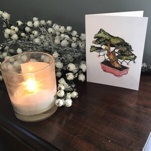 Japanese Bonsai Christmas Tree With Holiday Lights Recycled Paper ...