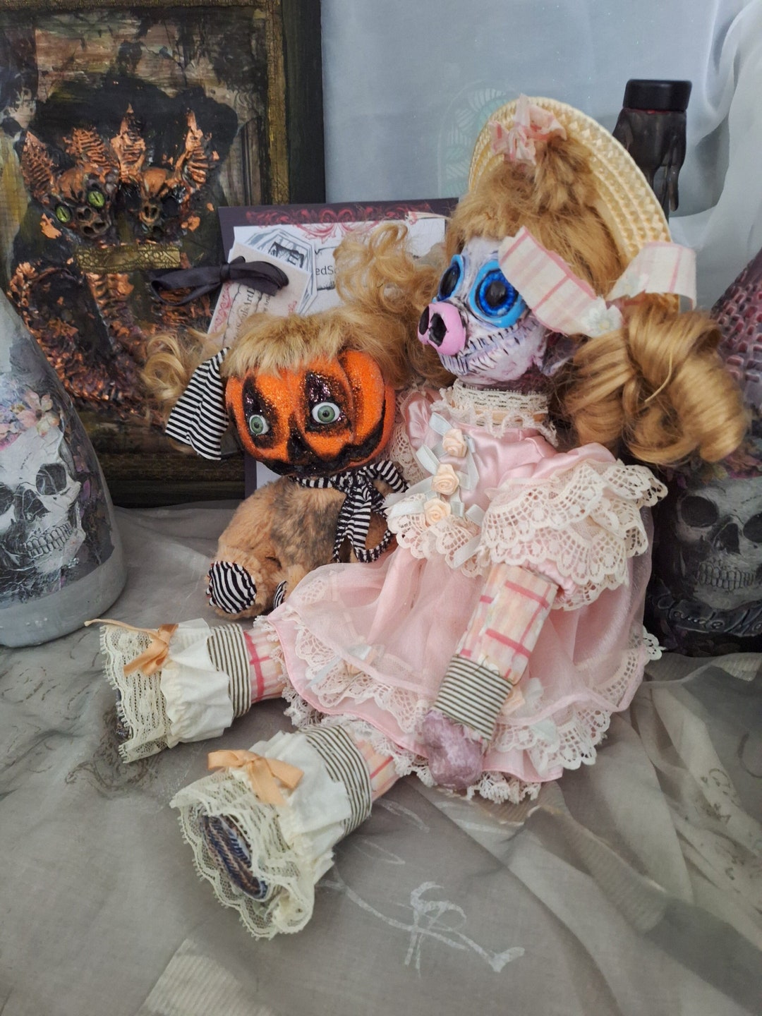 Pig & Pudding. Ooak Unique Weird Unusual Gift Handmade Custom Made ...