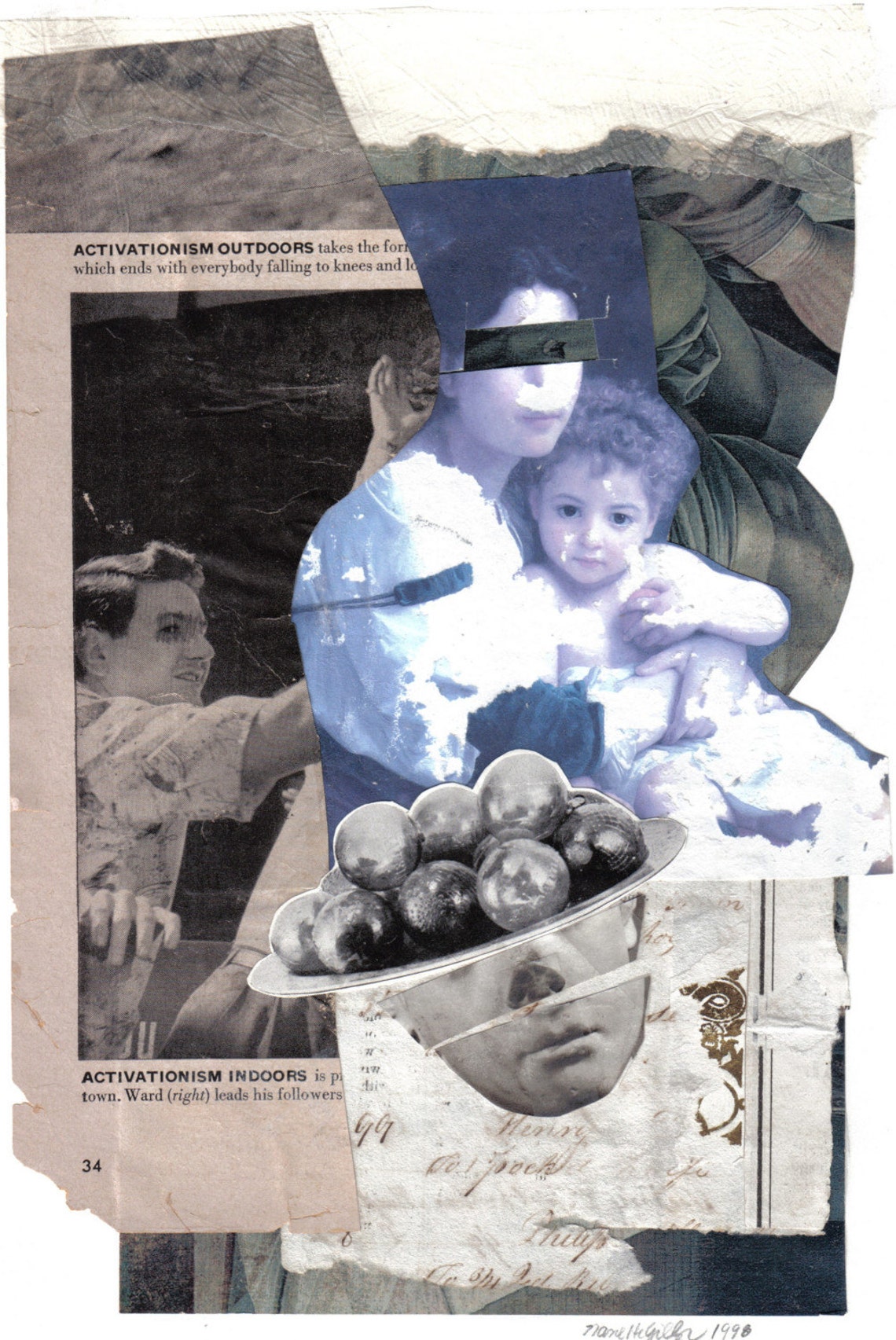 Secret History ...collage - Etsy