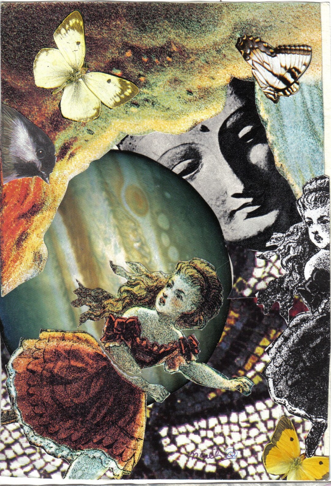 Number 9 Design Collage by Nanette Gilligan - Etsy