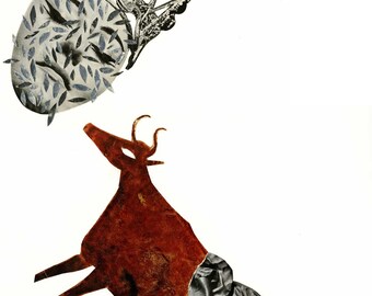 Pasiphae 3...A Collage by N. Gilligan - Etsy