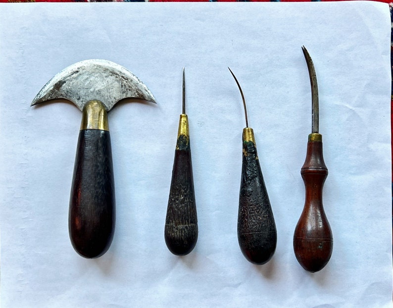 Antique Leather Tools - Etsy