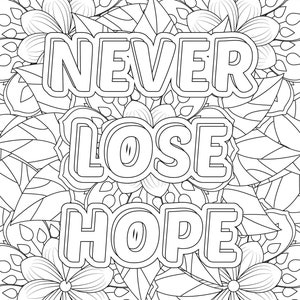 PNG, SVG, Adult Coloring Pages, Cursing, Swear Words Printable, Stress ...