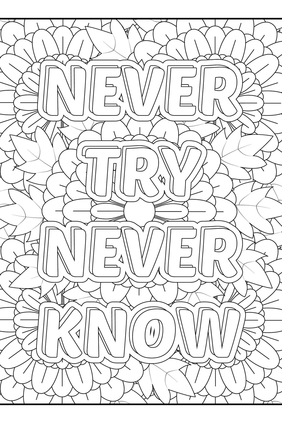 PNG, SVG, Adult Coloring Pages, Cursing, Swear Words Printable, Stress ...