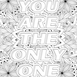 PNG, SVG, Adult Coloring Pages, Cursing, Swear Words Printable, Stress ...