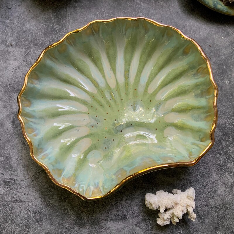 Seashell Ring Dish - Etsy