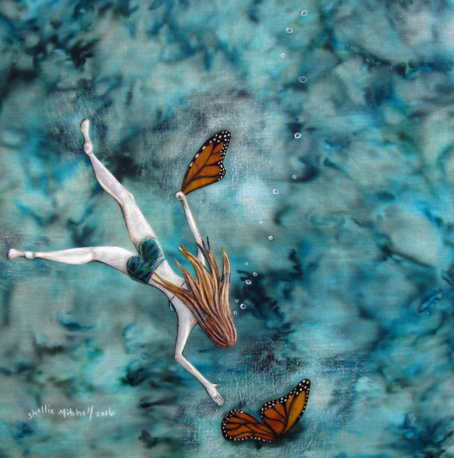 Monarch Butterfly Art Monarch Wings Lost and Found Beach - Etsy