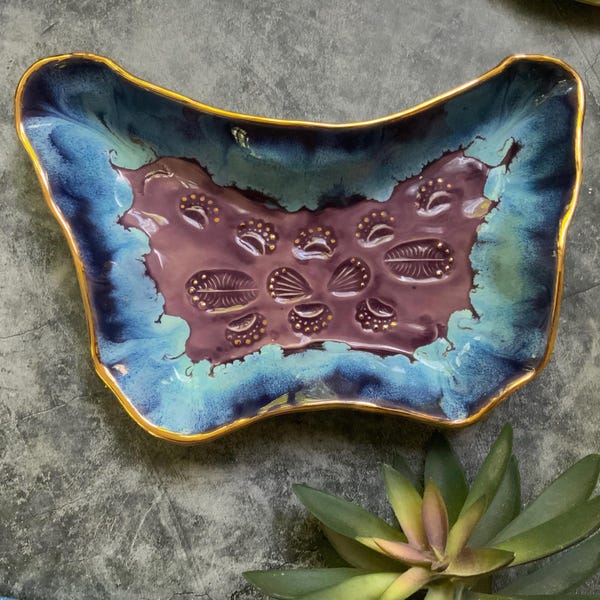 Butterfly Dish - Etsy