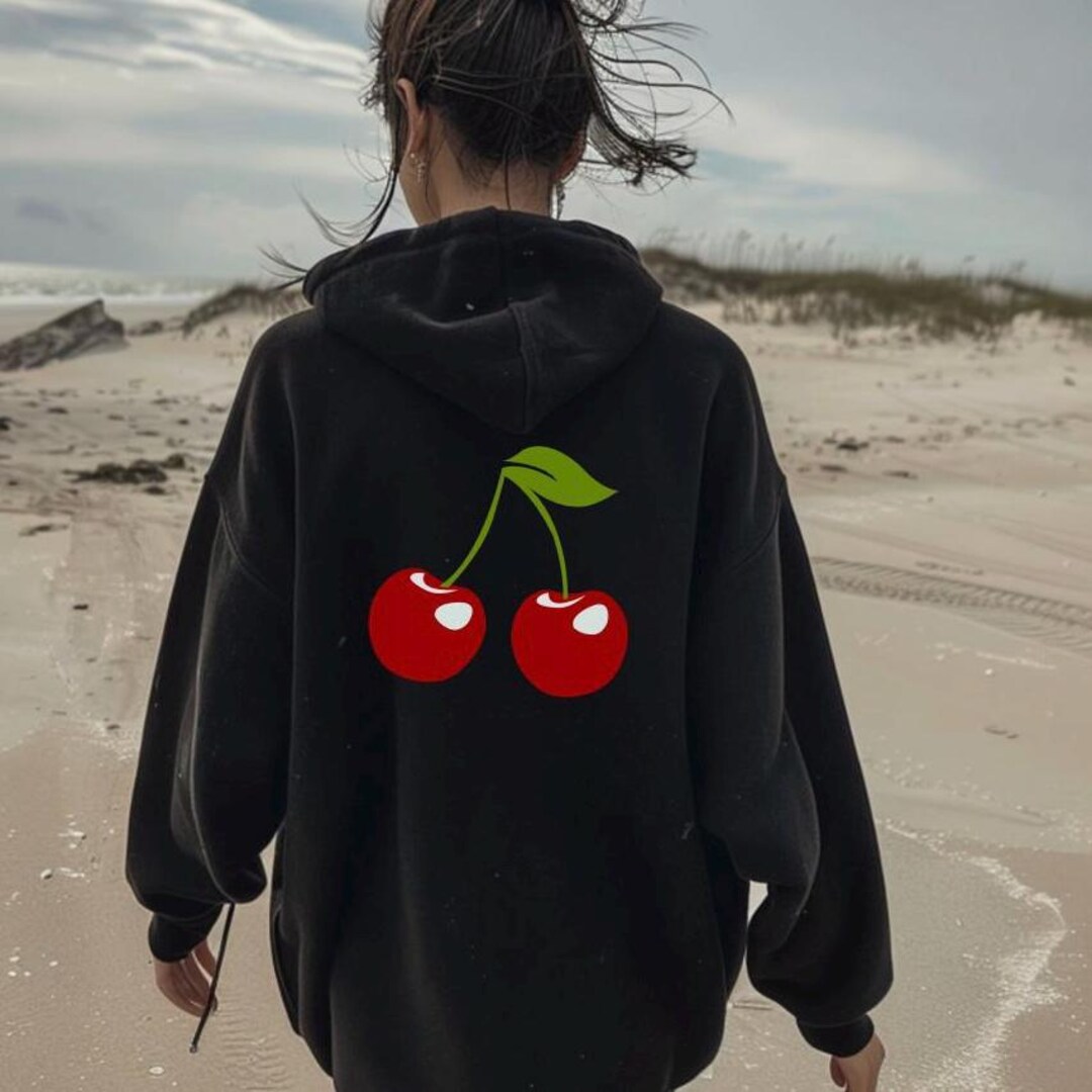 Cherry T Shirt, Summer Cherry Shirt, Cherry Print Shirt, Cherry ...