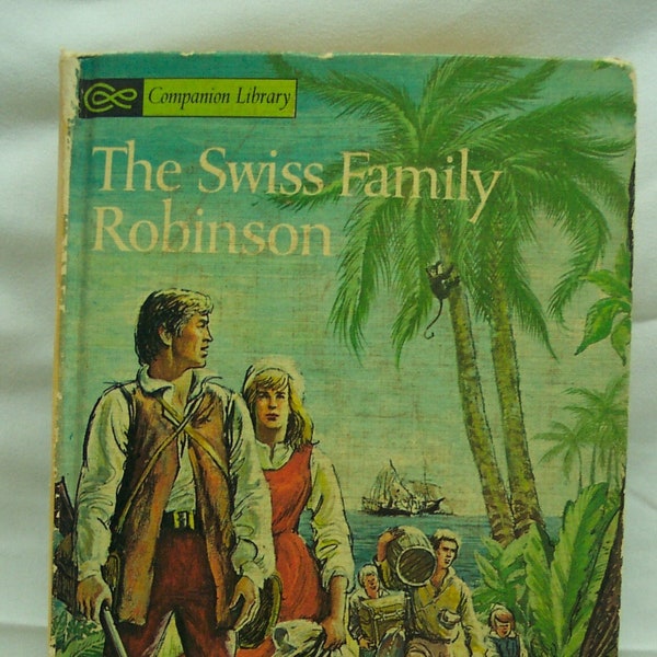 Swiss Family Robinson Vintage Book - Etsy
