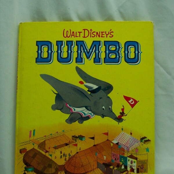 Dumbo a Big Golden Book - Etsy
