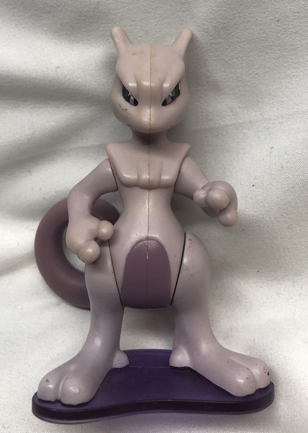 Vintage 1999 MEWTWO Pokemon Toy Figure Nintendo Burger King - Etsy