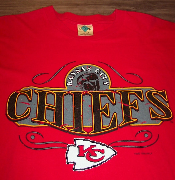 Vintage Throwback 1995 KANSAS CITY CHIEFS Nfl Footbal… - Gem