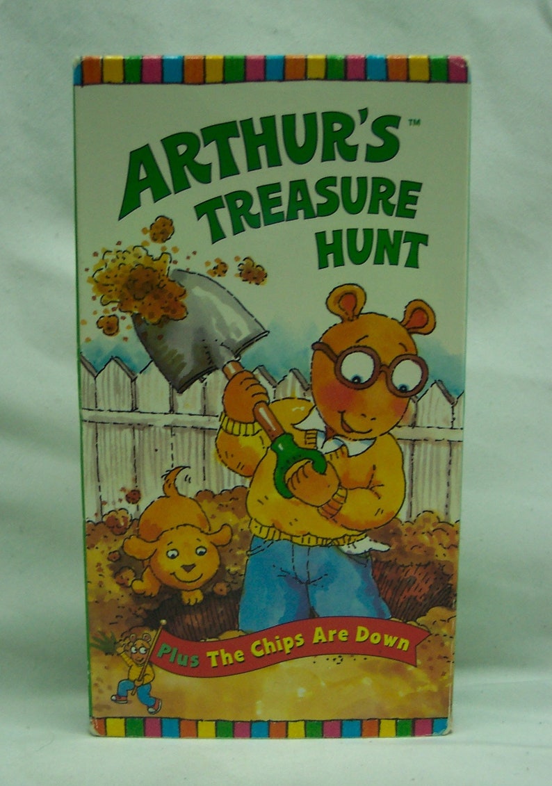 Vintage ARTHUR Arthur's Treasure Hunt VHS Video 1999 - Etsy