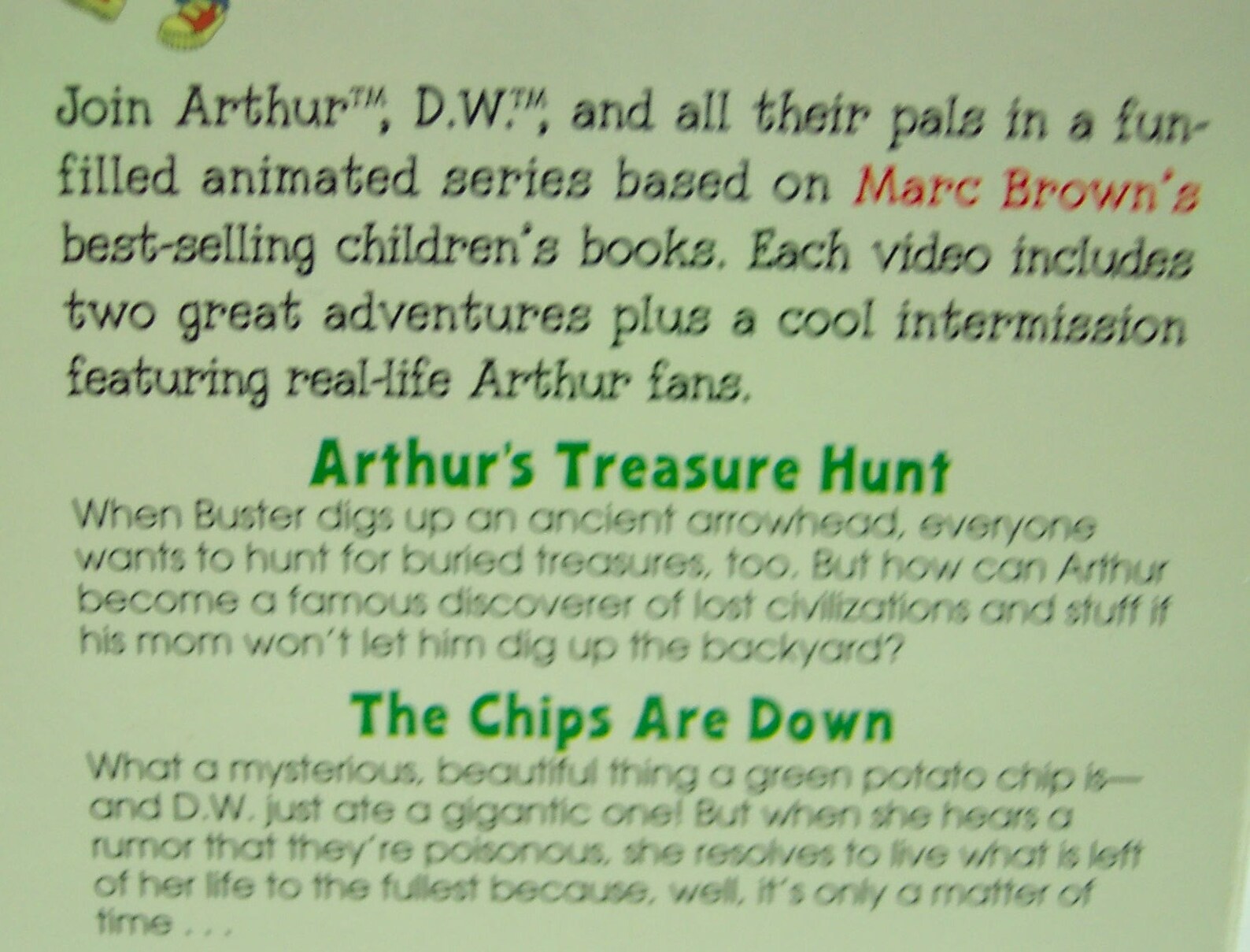 Vintage ARTHUR Arthur's Treasure Hunt VHS Video 1999 - Etsy