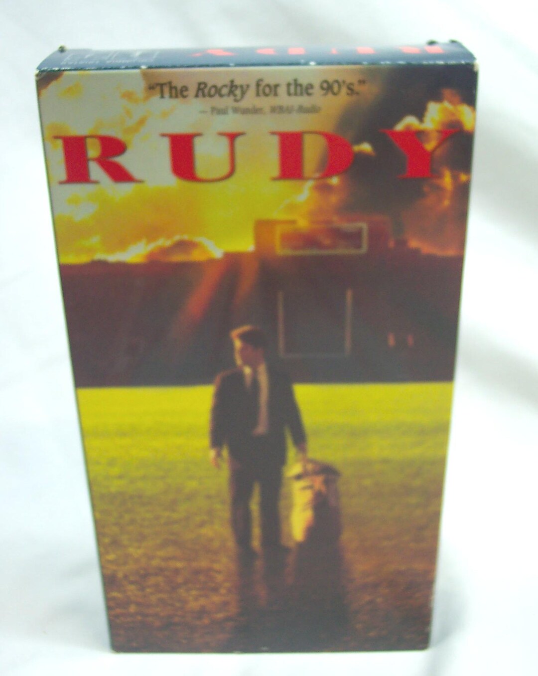 Vintage 1994 RUDY Vhs Video 1990's Original Notre Dame Football Movie ...